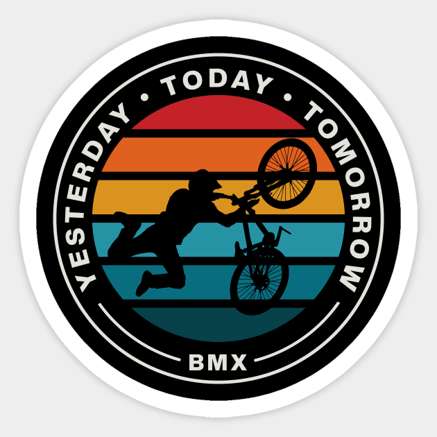 Bmx Bike Every Day Bicycle Enduro Bmx Sticker Teepublic